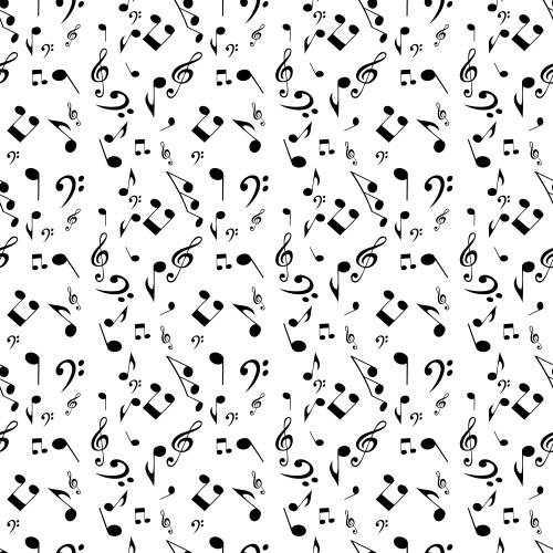 Seamless pattern letters random order signs Vector Image