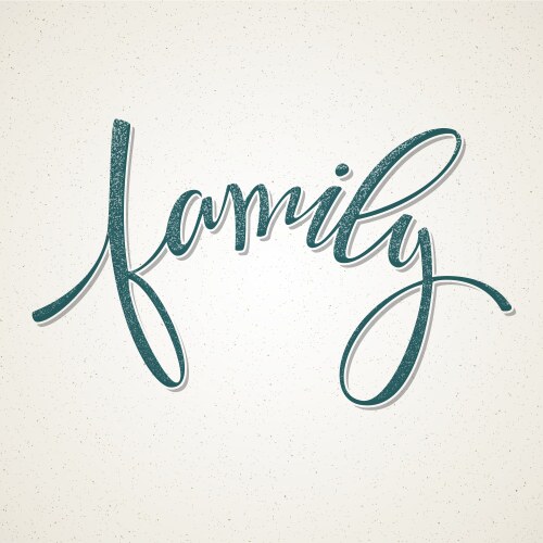 Family Lettering Vector Images (over 36,000)