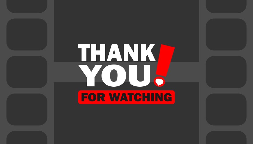 Thank you for watching background Vector Images & Graphics for ...
