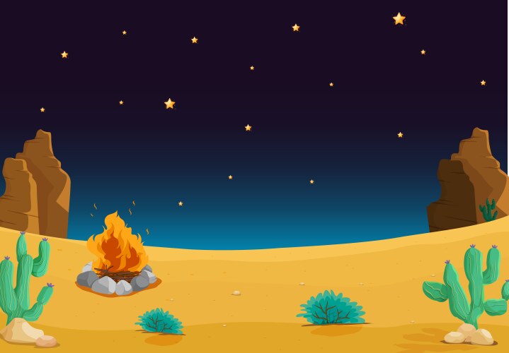 Desert Night Vector Images (over 6,400)