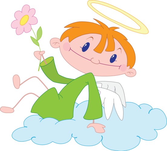 Little boy brushing teeth Royalty Free Vector Image