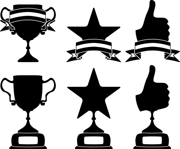 Black Trophy Vector Images (over 92,000)