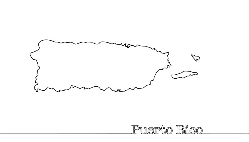Puerto Rico Silhouette Vector Images (over 550)
