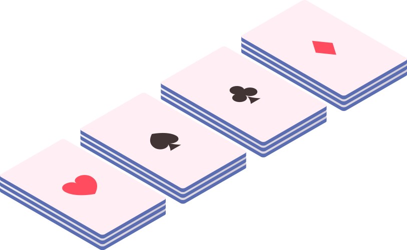 With magic cards Royalty Free Vector Image - VectorStock