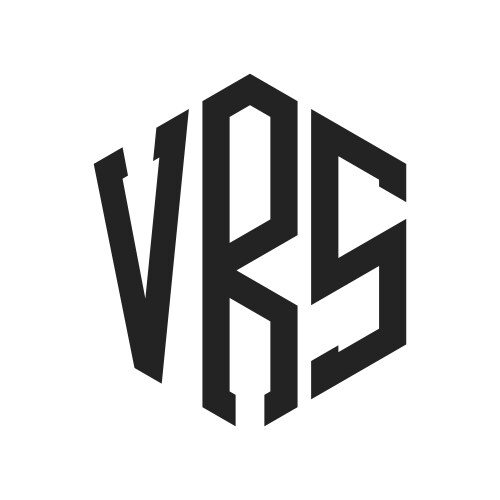 Mdu logo design initial letter monogram Royalty Free Vector