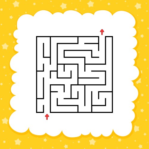 Simple Easy Maze Vector Images (over 610)