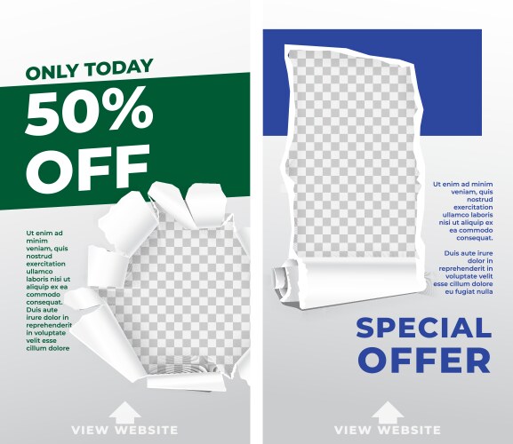 Only today special offer for customers Royalty Free Vector