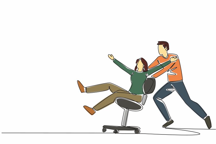 Cartoon Pushing Vector Images (over 15,000)