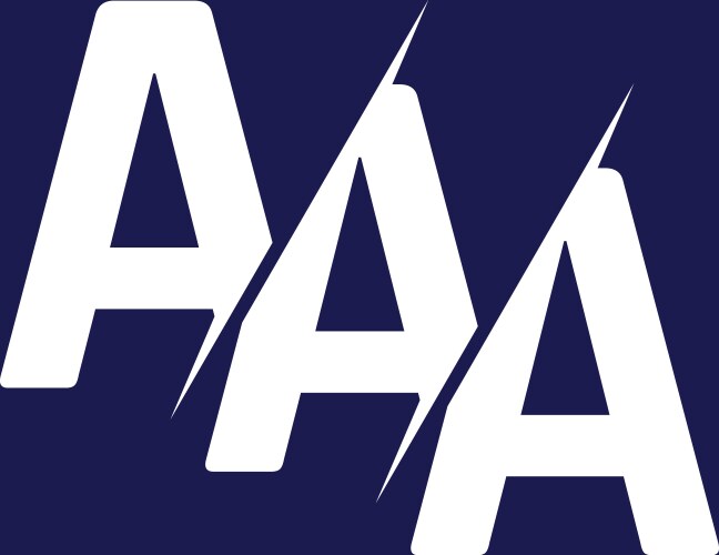 Aaa logo Vector Images & Graphics for Commercial Use | VectorStock
