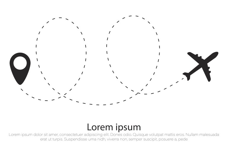 Plane Route Vector Images (over 11,000)