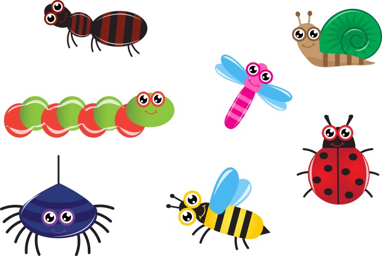 Cartoon Insects Vector Images (over 68,000)