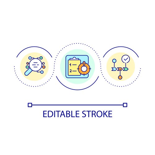 Takt time concept icon Royalty Free Vector Image