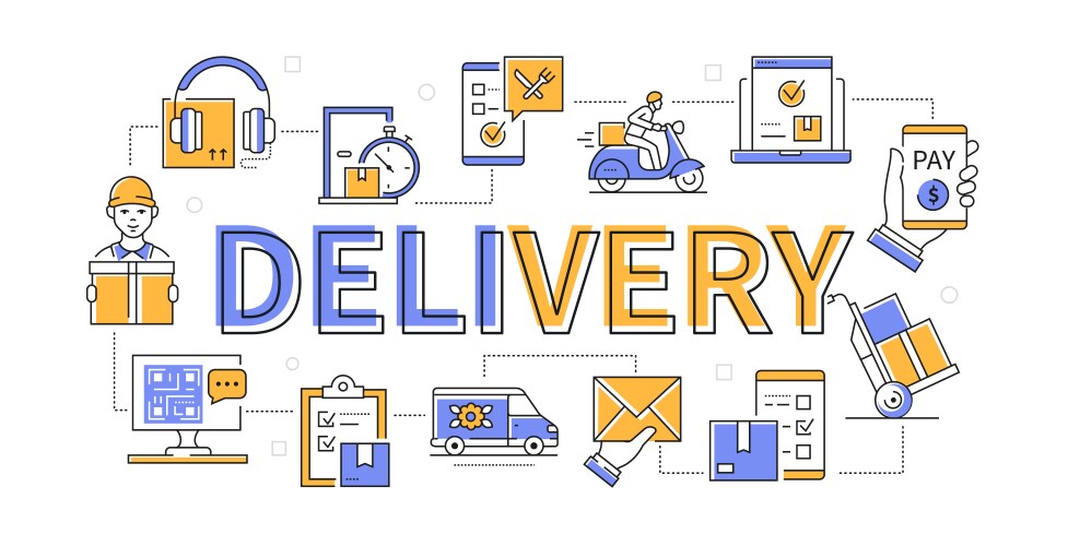 Delivery Banner Vector Images (over 50,000)