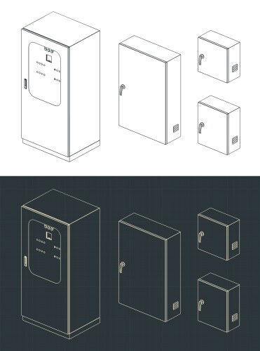 Electrical Blueprint Symbols Vector Images (over 930)