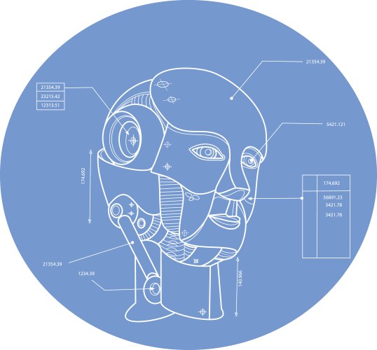 Robot Drawing Vector Images (over 19,000)