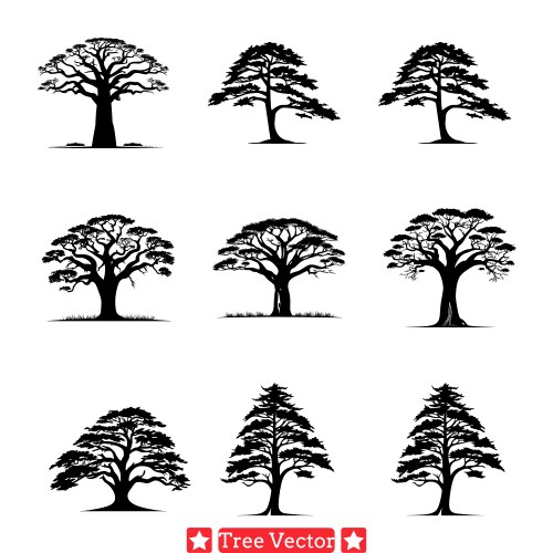 Enchanted Forest Tree Vector Images (over 820)