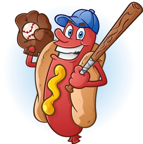 Cartoon baseball player Vector Images & Graphics for Commercial Use ...