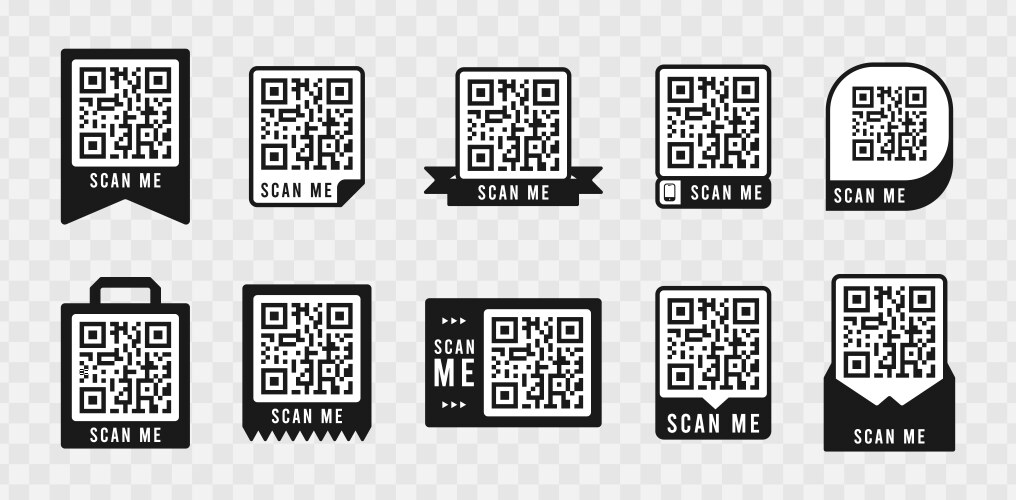 Qr Code Frame Vector Images (over 590)