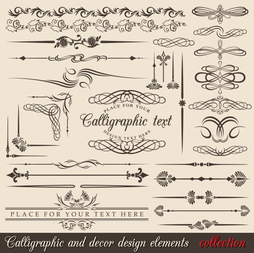 Calligraphy Vector Images (over 780,000)