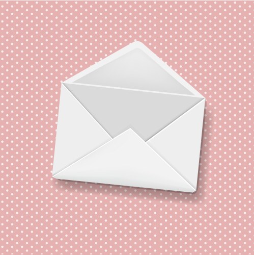 Envelope collection transparent background Vector Image