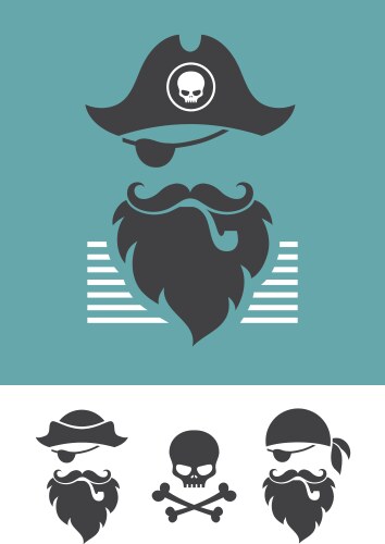 Black and White Pirate Vector Images (over 46,000)