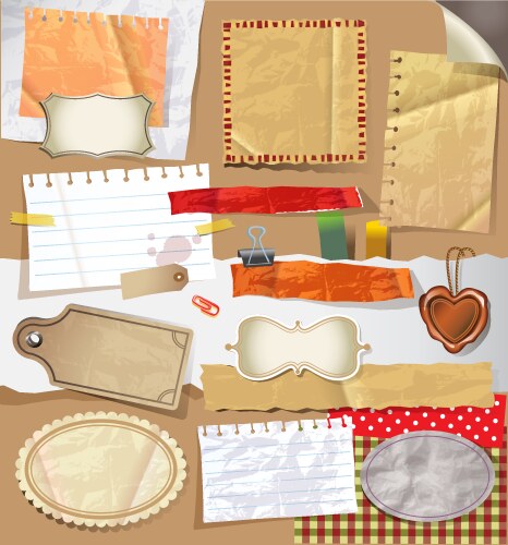 Scrapbook Stickers Vector Images (over 17,000)