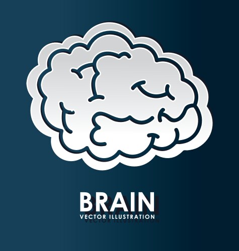 Artificial Intelligence Brain Royalty Free Vector Image