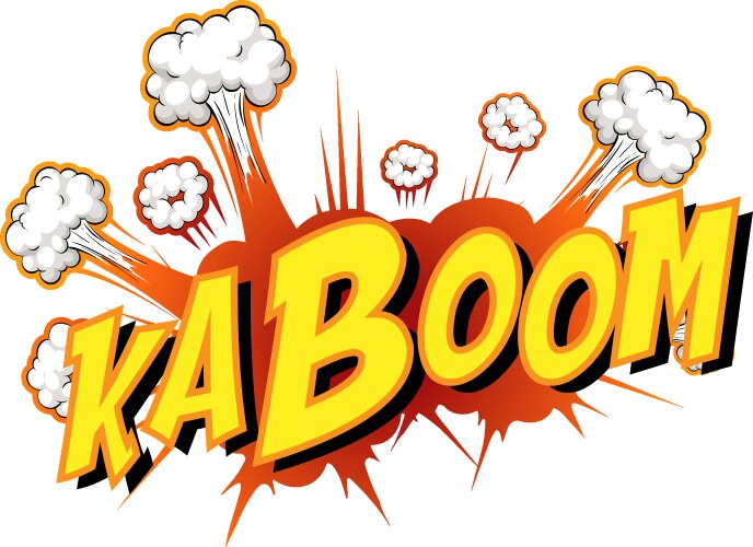 Kaboom Cartoon Vector Images (over 1,100)