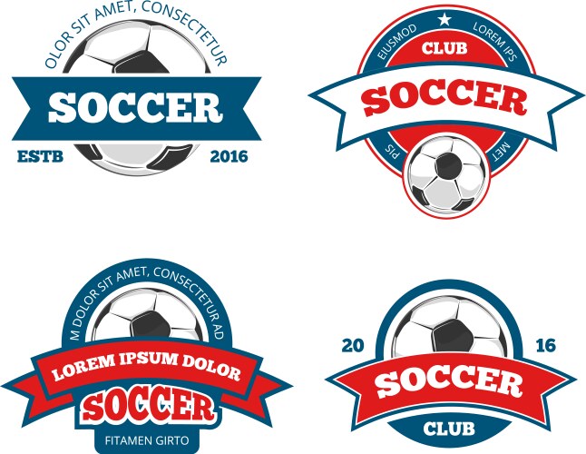 Soccer logo Vector Images & Graphics for Commercial Use | VectorStock