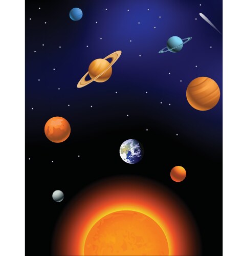 Solar System Template Vector Images (over 4,800)
