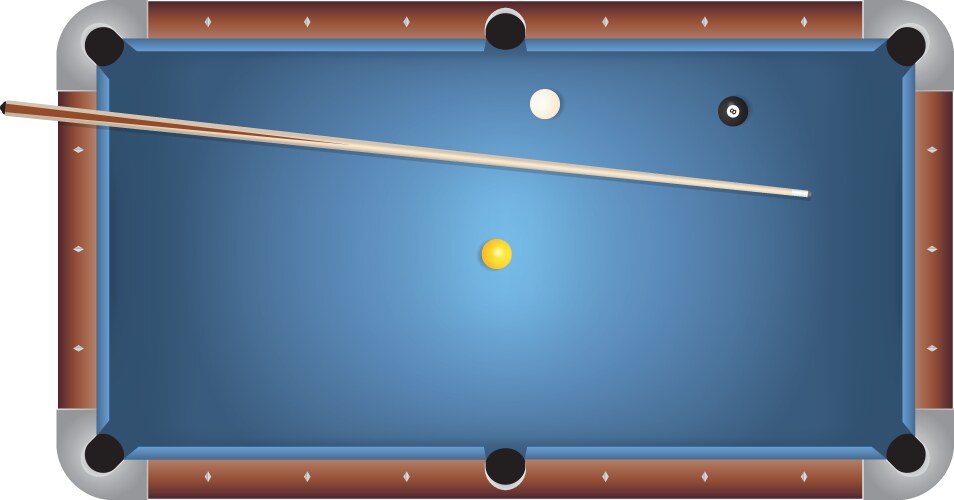 Billiards tournament poster Royalty Free Vector Image