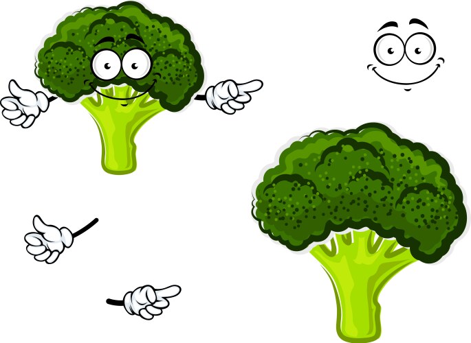 Broccoli Cartoon Vector Images (over 8,400)