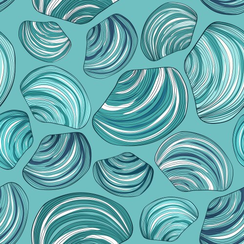 Seamless wave pattern Royalty Free Vector Image