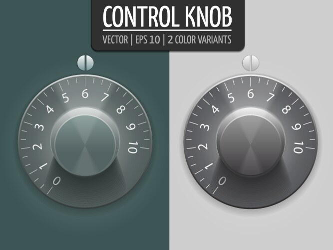 Volume control Royalty Free Vector Image - VectorStock