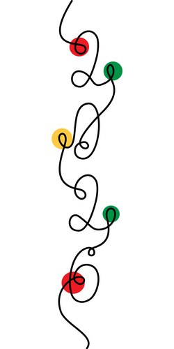 2026 New Year Line Art - Horizontal & Vertical – Royalty-Free Vector ...