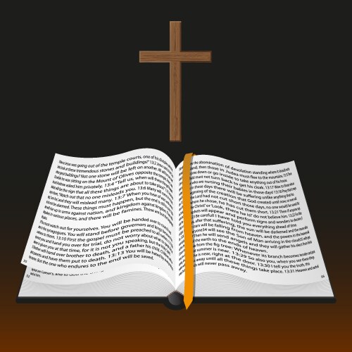 Open Bible Black and White Vector Images (over 3,400)