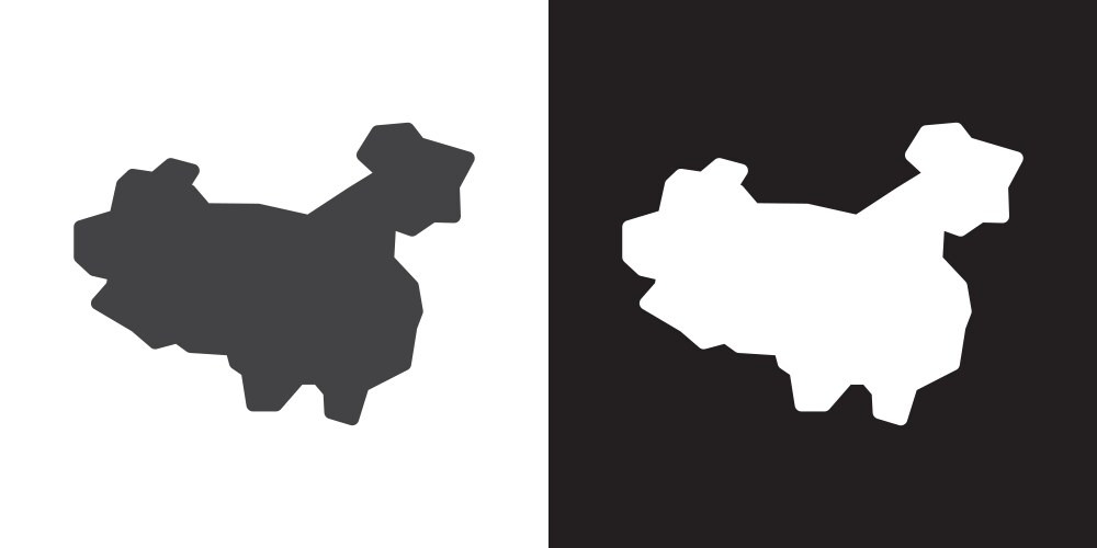 China Contour Map Vector Images (over 2,600)