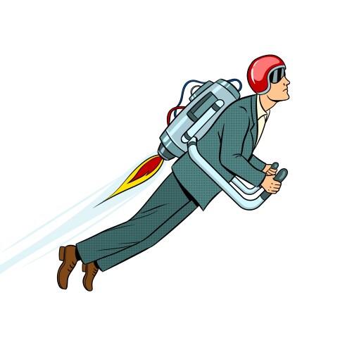 Cartoon airplane flying Royalty Free Vector Image