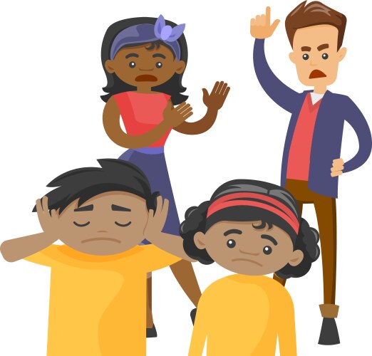 Scolding Parents Cartoon Vector Images (over 390)