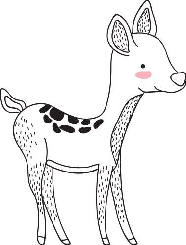 Deer Fighting Drawing Vector Images (over 110)