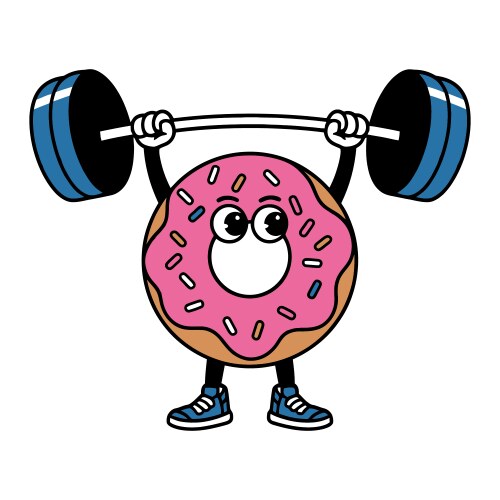 Weights Lifting Cartoon Vector Images (over 5,400)