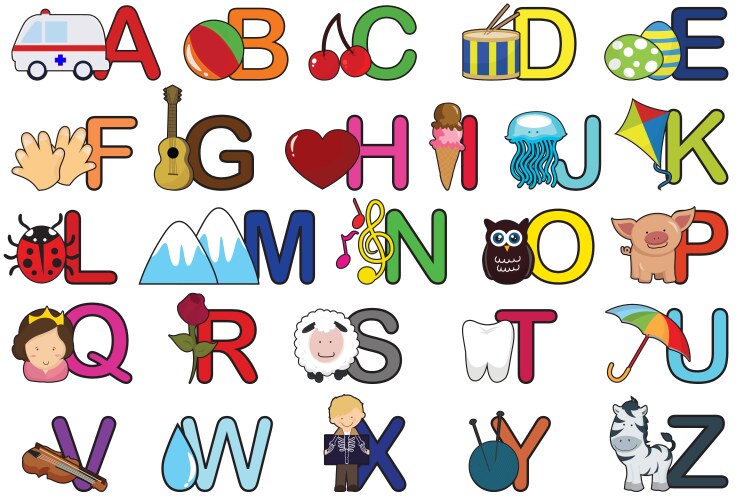 Alphabet Cartoon Vector Images (over 97,000)