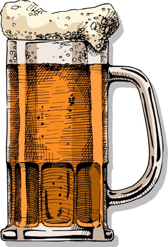 Drawn Beer Stein Vector Images (over 160)