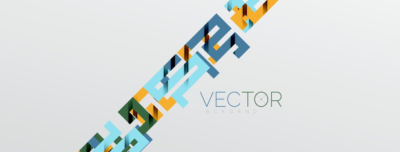 Color bend lines with shadow texture effect Vector Image