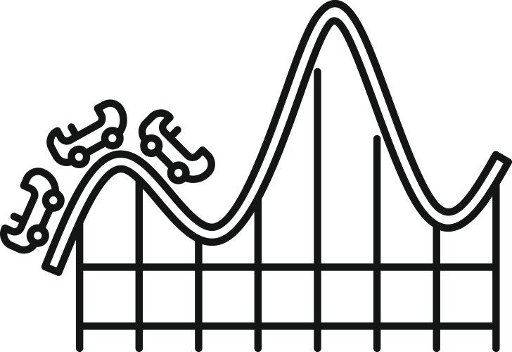 Rollercoaster Tracks Vector Images (over 160)