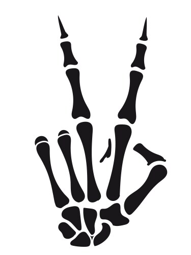 Skeleton Hand Pointing Vector Images (over 170)