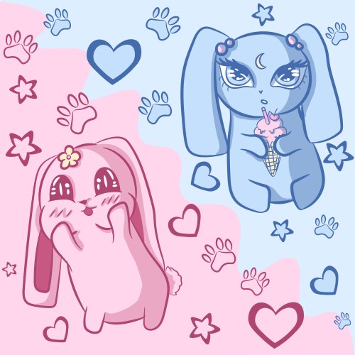 Bunny Paw Cartoon Vector Images (over 1,700)