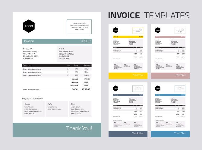 Invoice Vector Images (over 37,000)