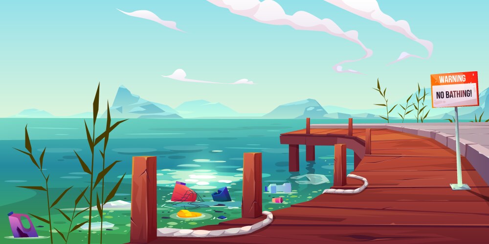 Water Pollution Cartoon Vector Images (over 4,400)