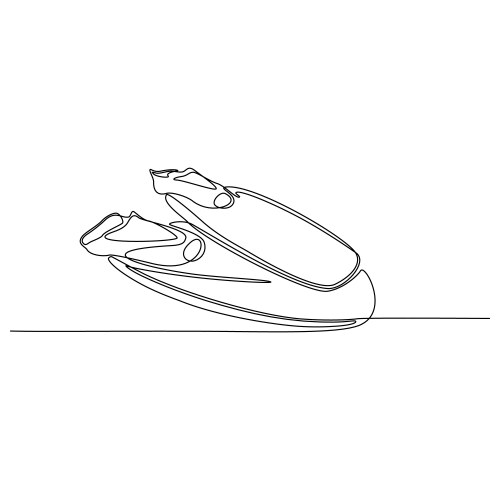 Single continuous line drawing black raven Vector Image